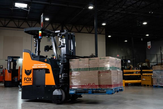 Robotic Forklifts For Safer, Efficient Workflows | Fox Robotics